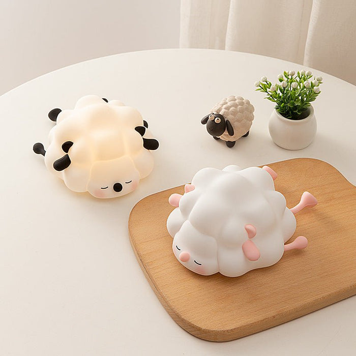 UNEEDE Cute Sleepy Sheep Night Light Sheep Cute Lamp Uneede Night Ligh ...